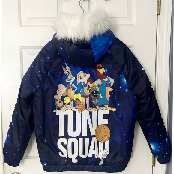 Warner Bros. | Jackets & Coats | Looney Tunes Members Only Puffer ...